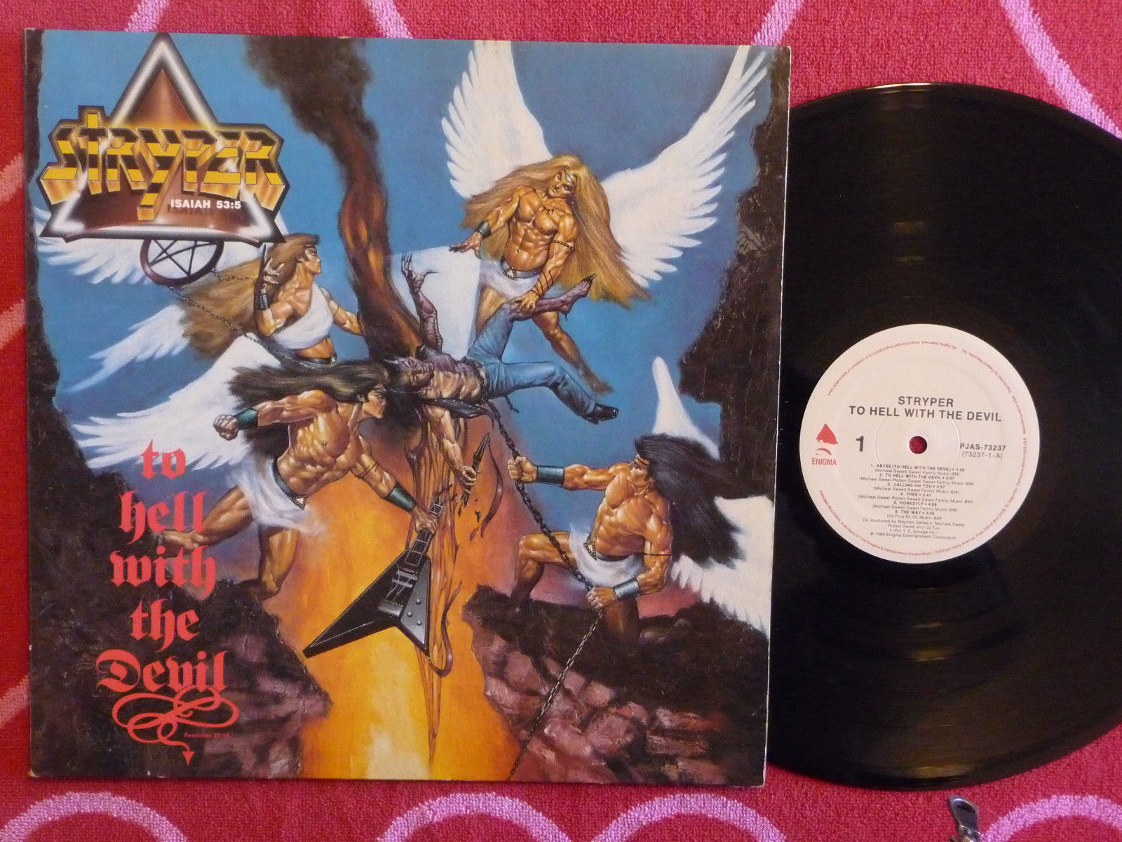 Stryper To Hell With The Devil Album Art
